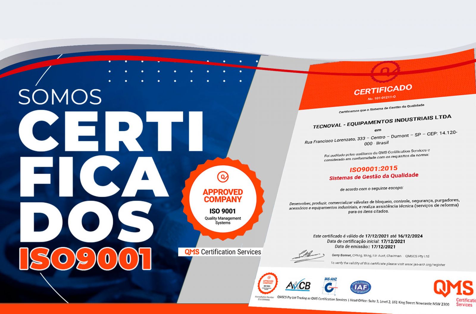 Tecnoval - Soluções Inteligentes - Dumont - SP